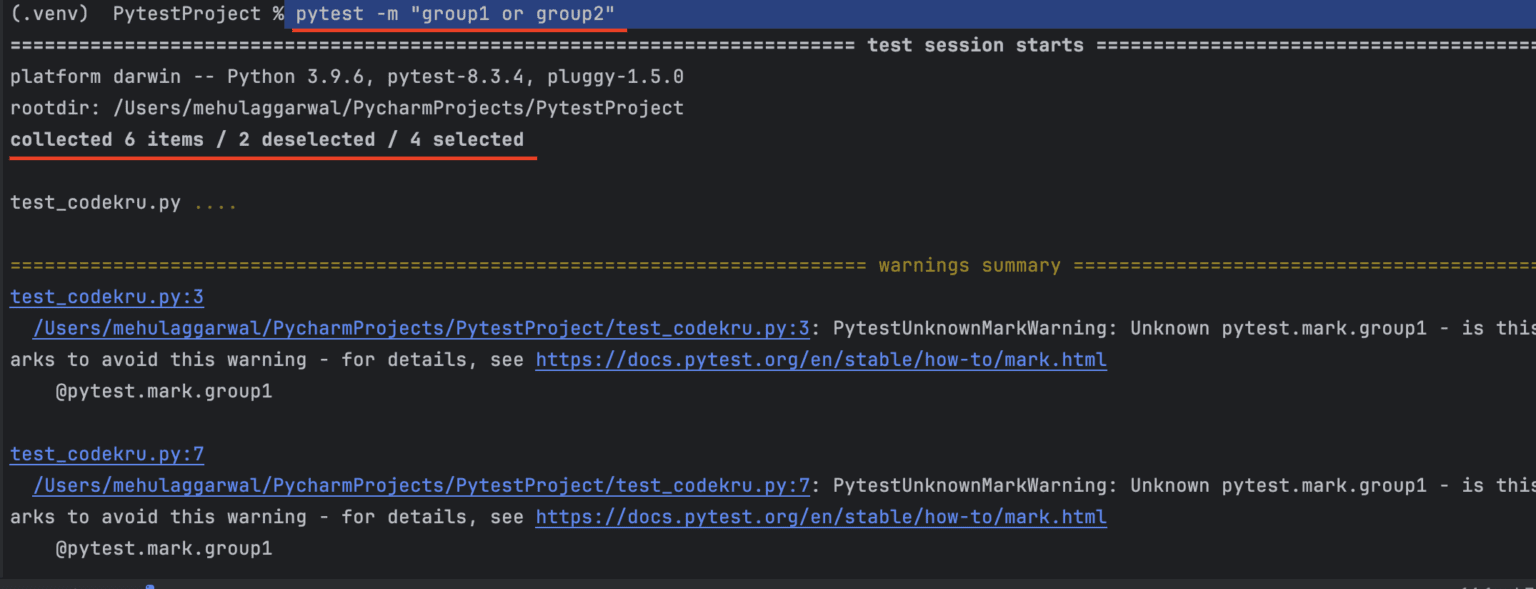 How To Group Test Cases In Pytest Codekru